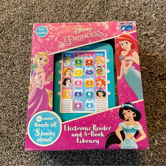 Disney | Other | Disney Princess Me Reader 8book Library And Electronic ...